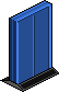 Blue Spaceship Door on Habbo Origins